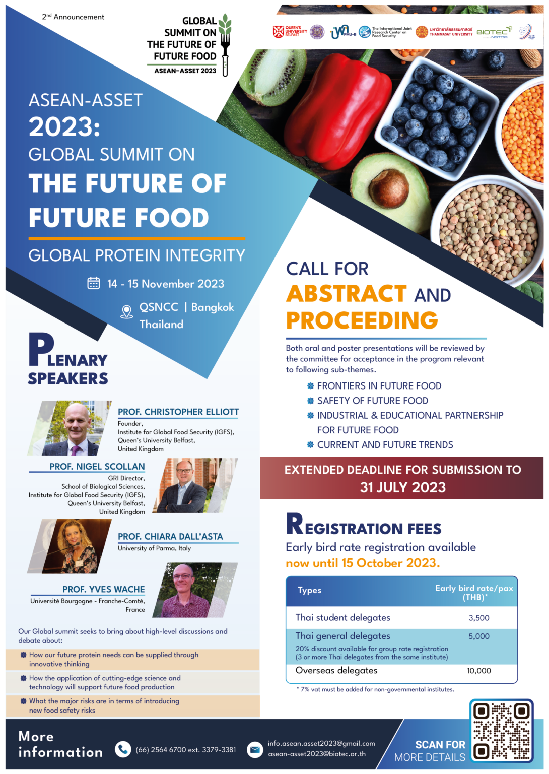 ASEAN-ASSET 2023: Global Summit on the Future of Future food