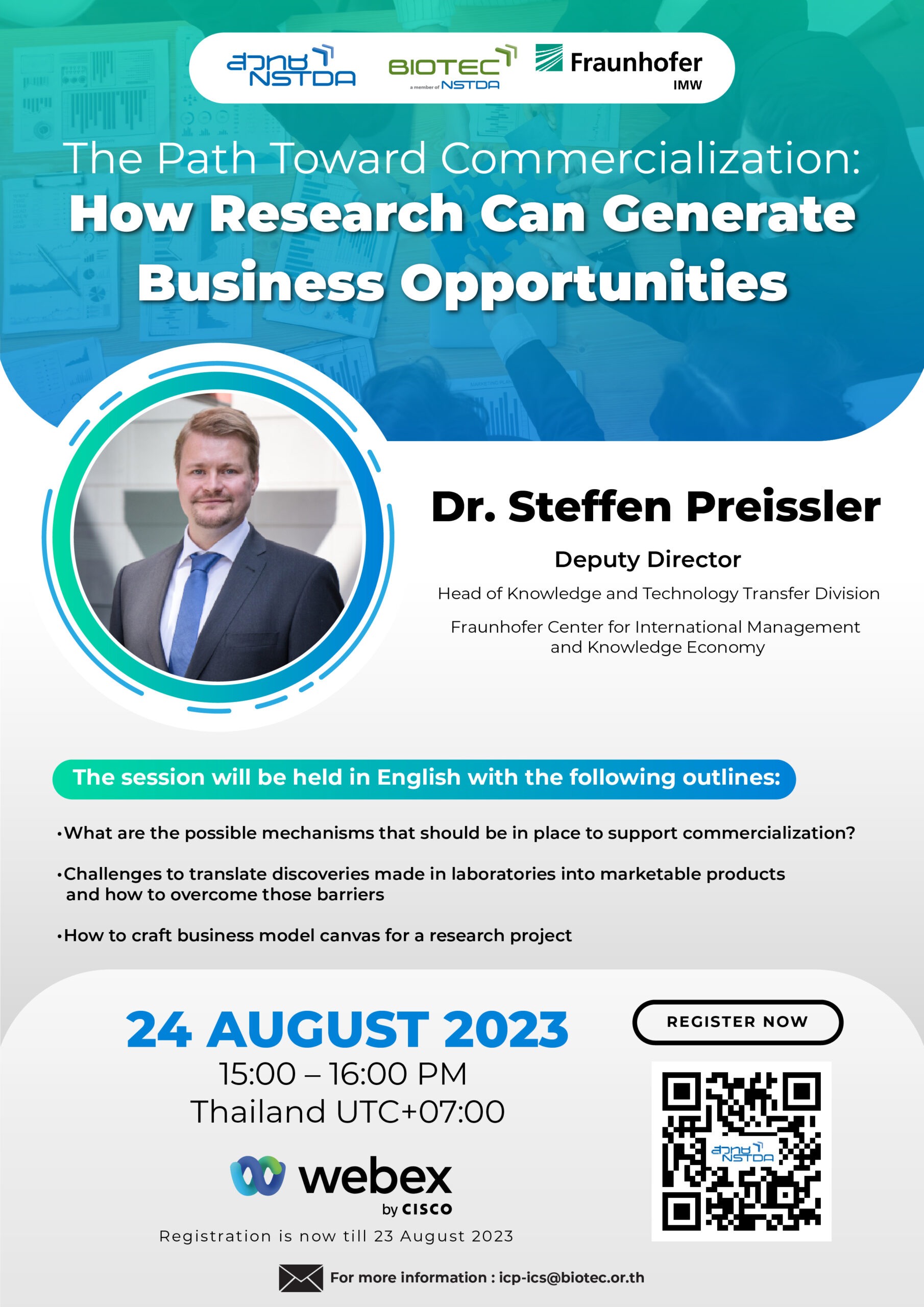 Webinar: The Path Toward Commercialization: How Research Can Generate ...