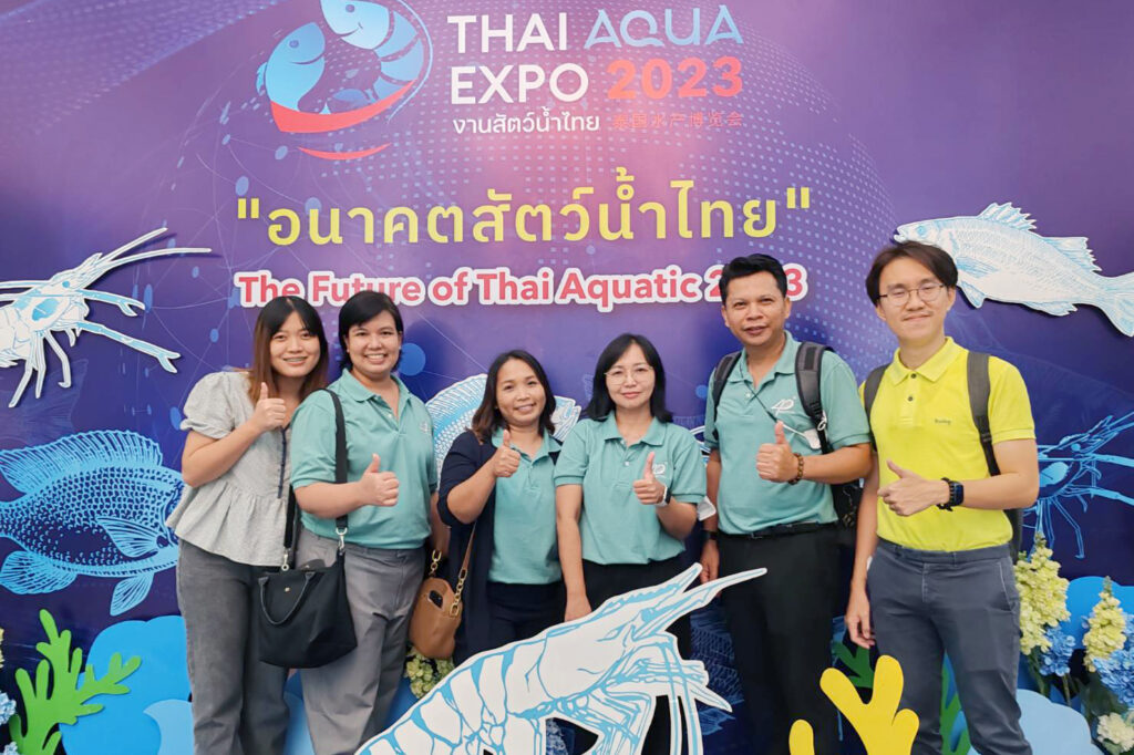 ไบโอเทค สวทช. นำผลงานร่วมจัดแสดงในงานสัตว์น้ำไทย 2023 – BIOTEC