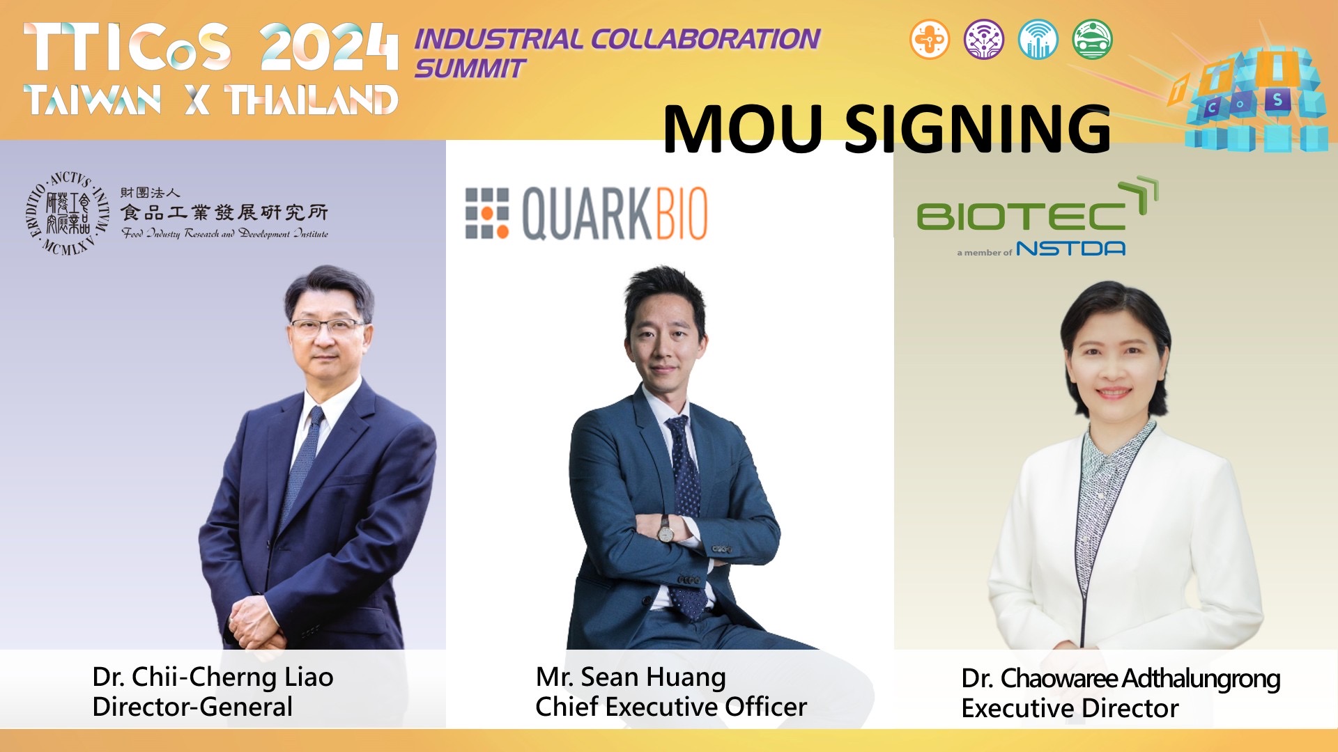 BIOTEC, FIRDI, and QuarkBio Sign 5-Year MoU on Precision Health ...