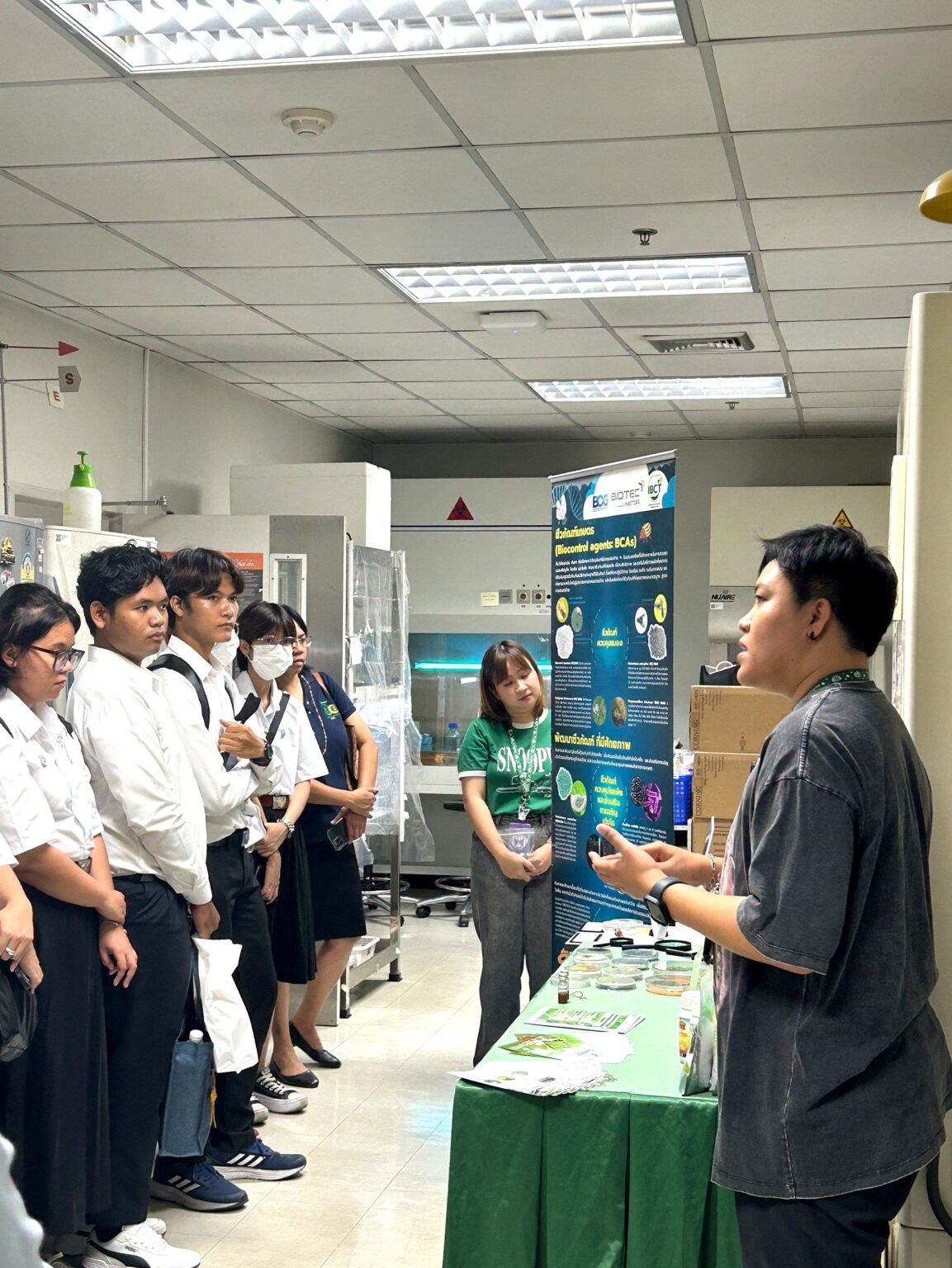 คณะเทคโนโลยีการเกษตร สจล. เข้าศึกษาดูงานไบโอเทค เพิ่มพูนความรู้และประสบการณ์ในวิชาเทคโนโลยี ...