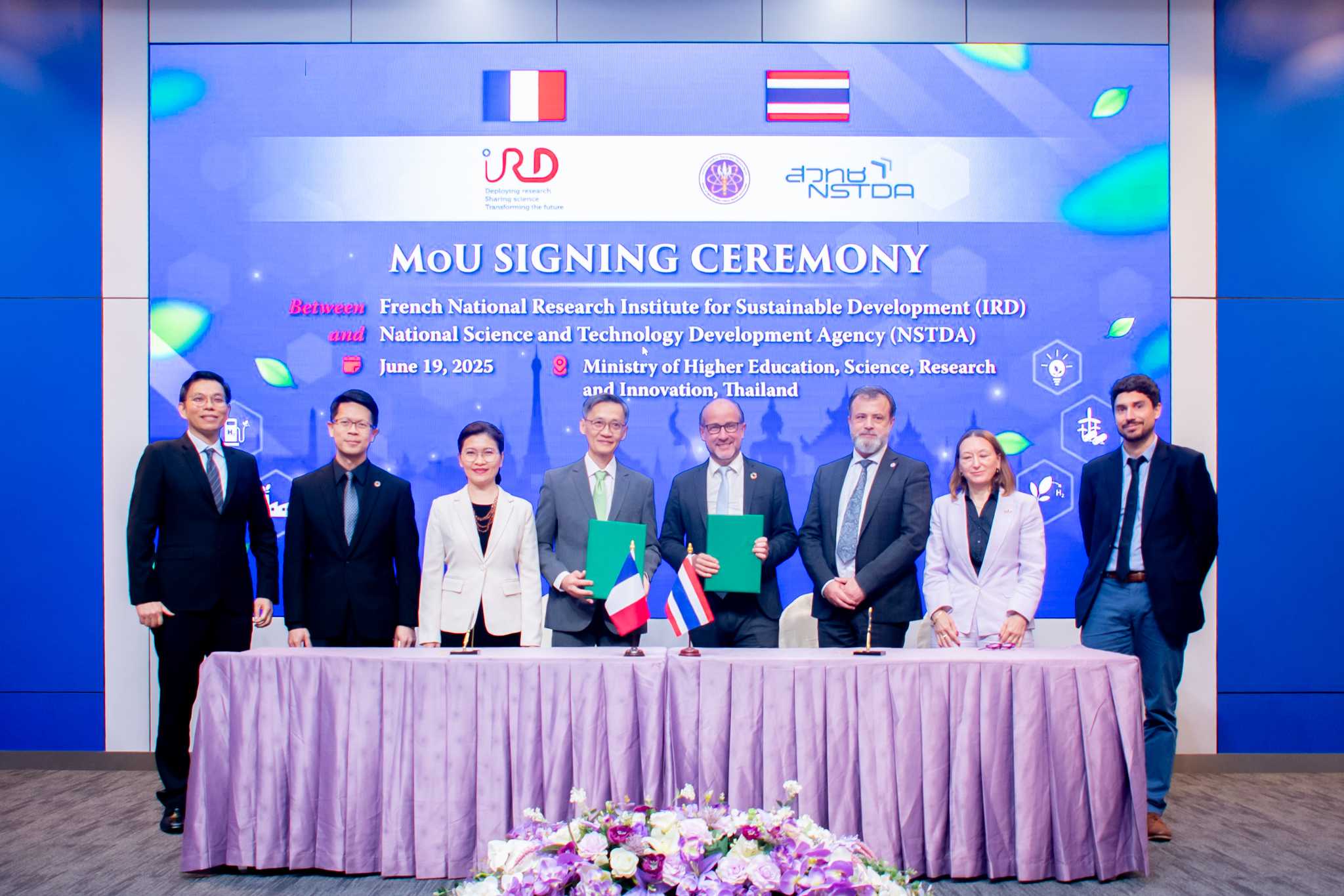 NSTDA and IRD Renew Partnership to Strengthen Scientific Collaboration ...