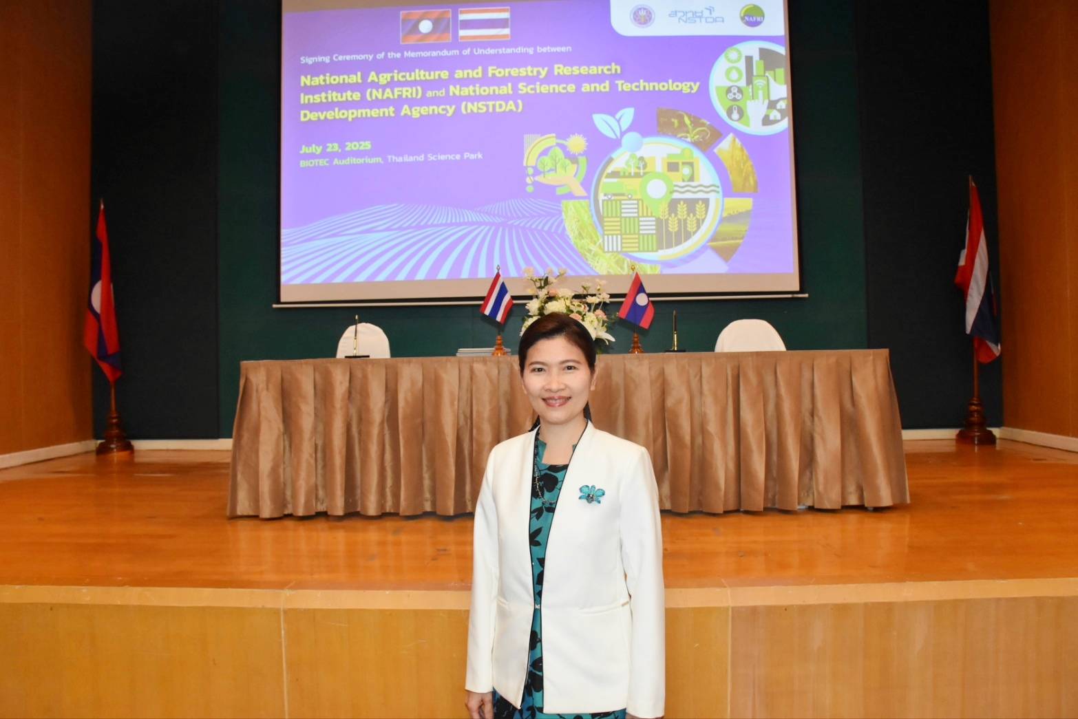 NSTDA and NAFRI Sign MOU for Academic and Research Collaboration Towards Regional Sustainability ...