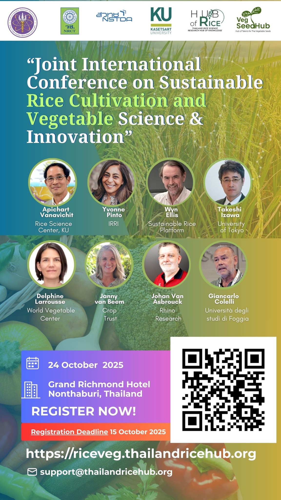 BIOTEC invites you to register for the international conference on Rice ...