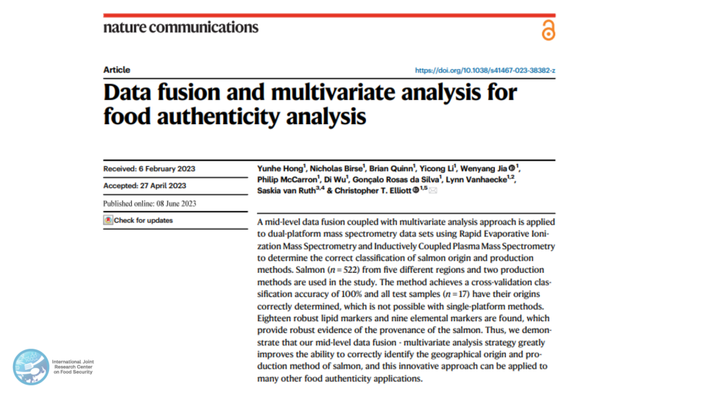 New food authenticity testing method from Thammasat University ...